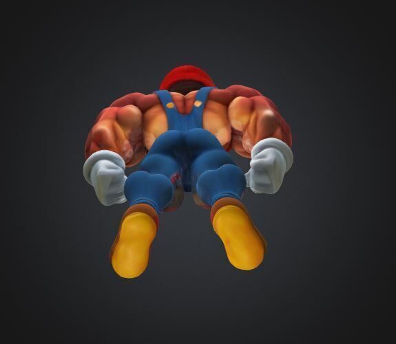 Super Mario Urban Style 3D model rigged | CGTrader