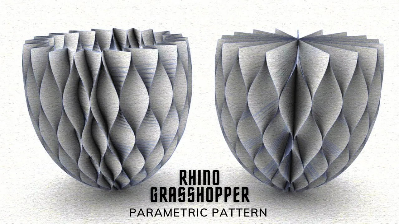 Parametric Floral Pattern Design Grasshopper Rhino Files 3D model ...