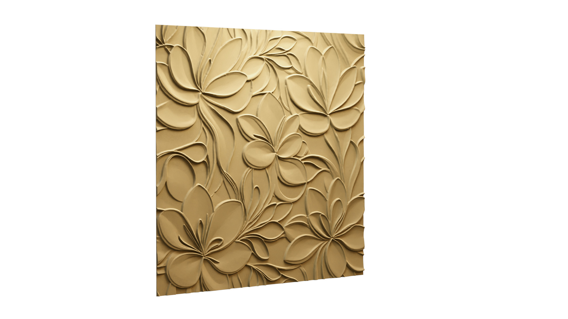 modern panel wall decor set relief stl mural CNC 180 3D model | CGTrader
