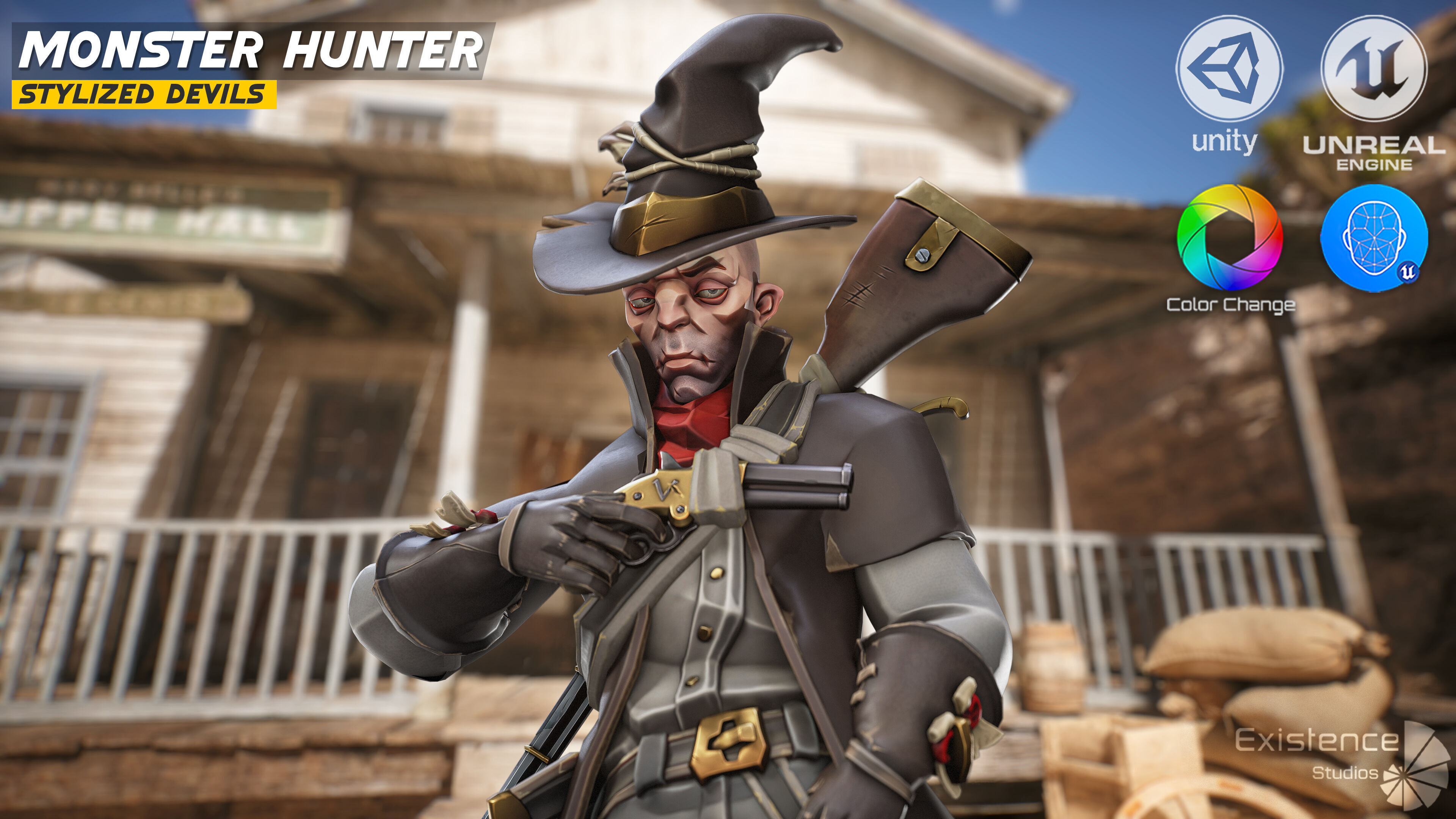 3D model Monster Hunter Vincent - Gothic RPG Medieval Fantasy Hero - 63 ...