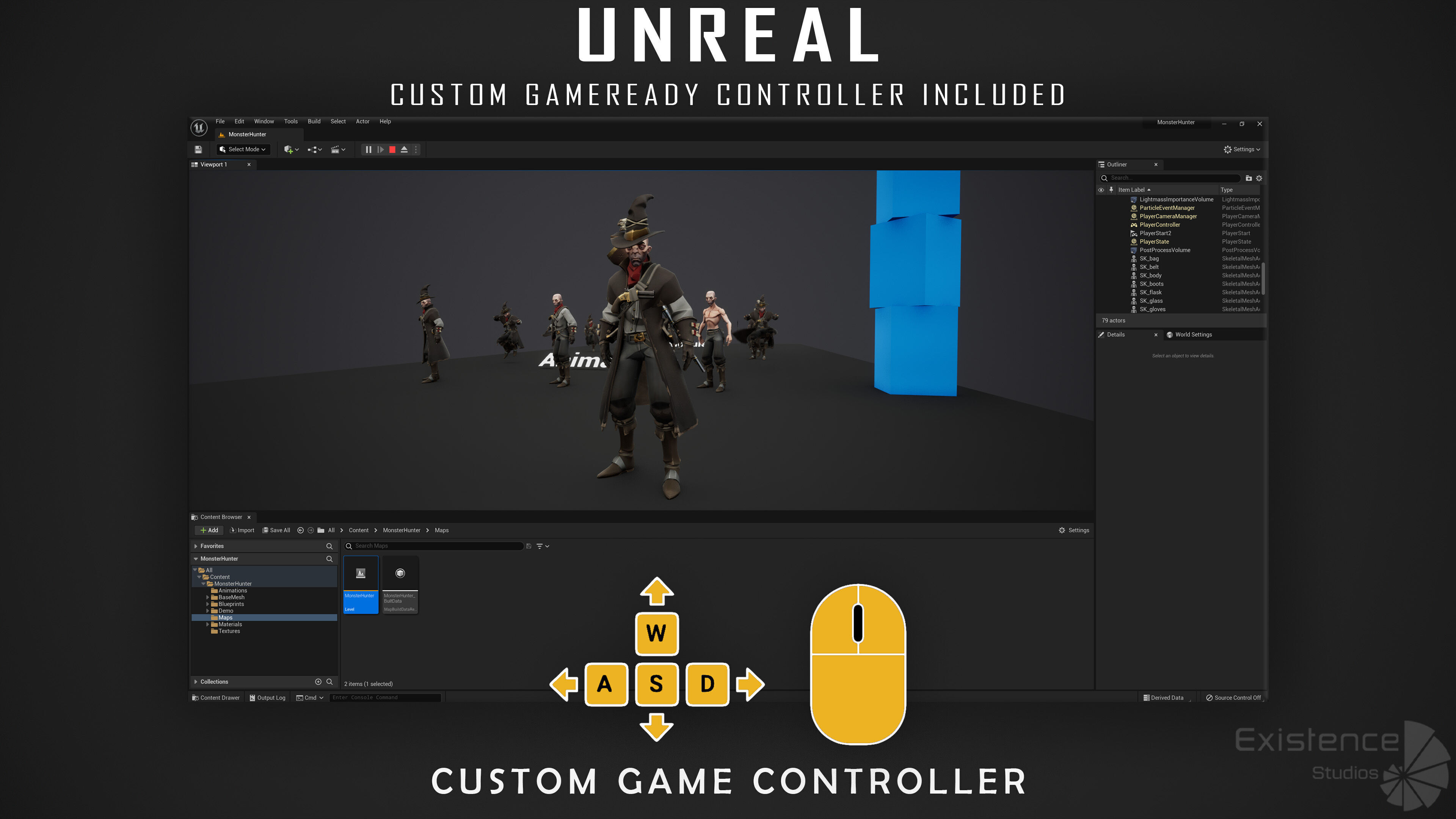 3D model Monster Hunter Vincent - Gothic RPG Medieval Fantasy Hero - 63 ...