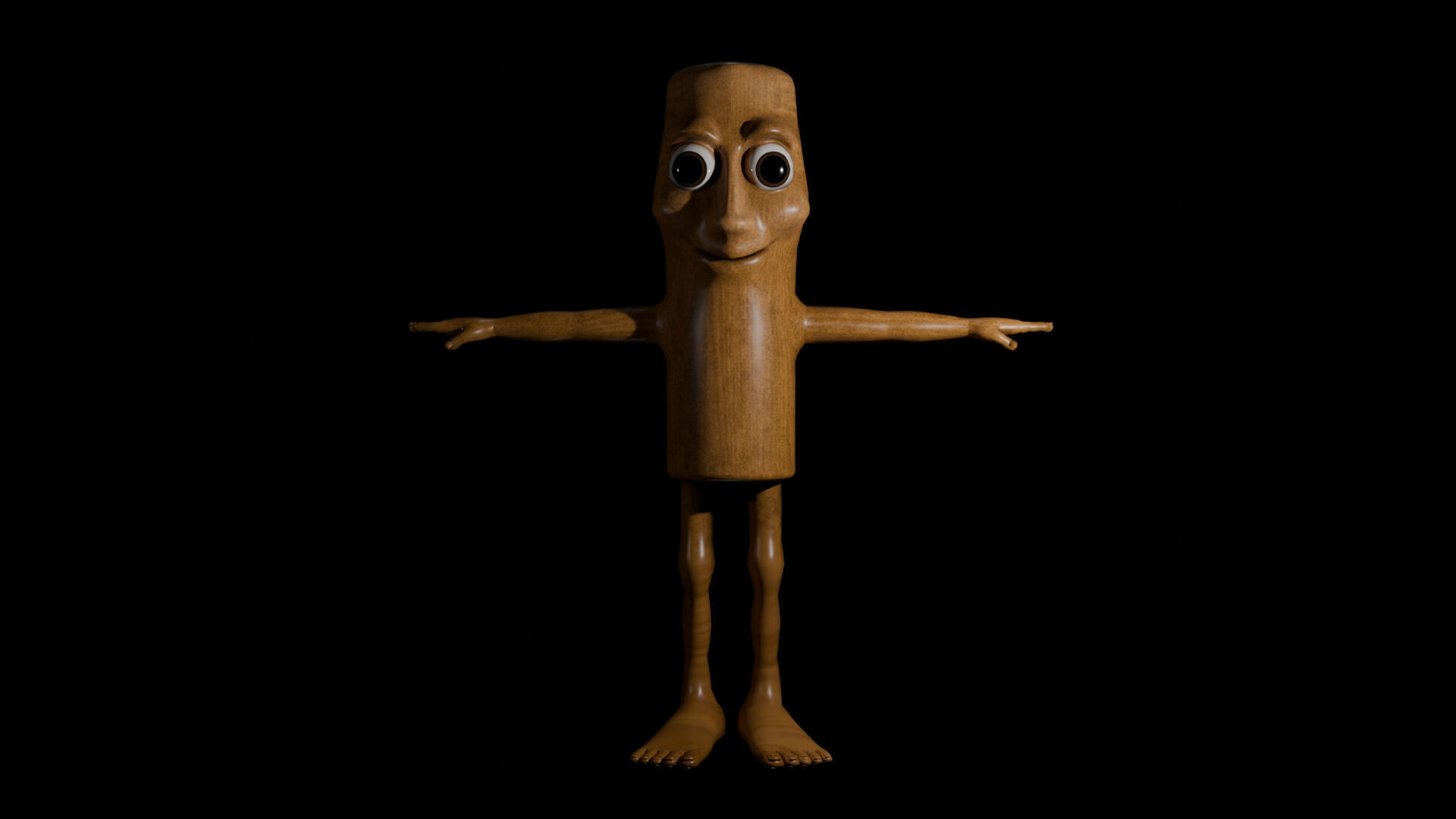 3D model Tung Tung Tung Sahur VR / AR / low-poly | CGTrader