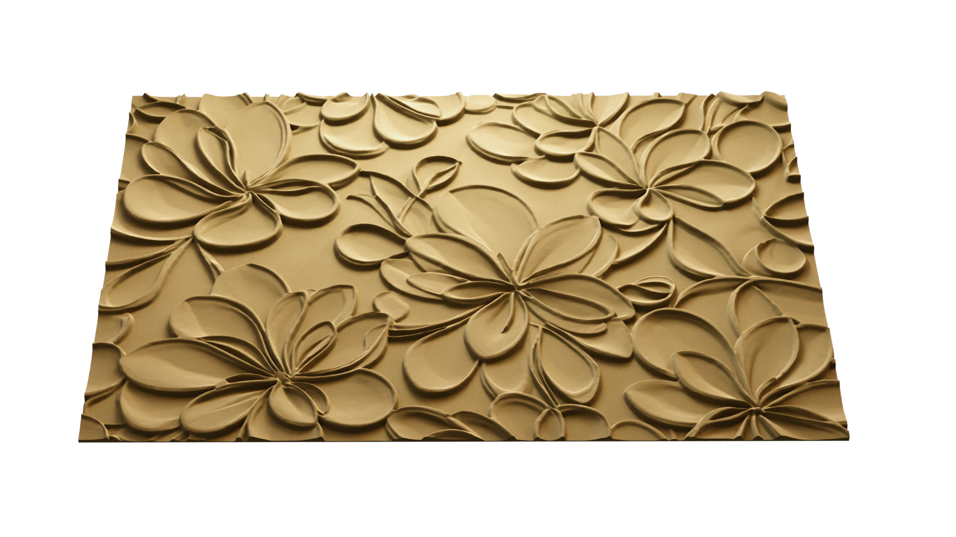 modern panel wall decor set relief stl mural CNC 181 3D model | CGTrader
