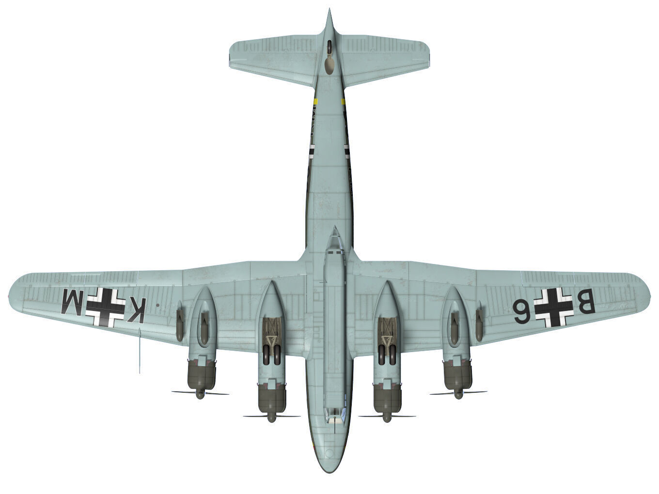 focke wulf fw-200 condor 3D model | CGTrader