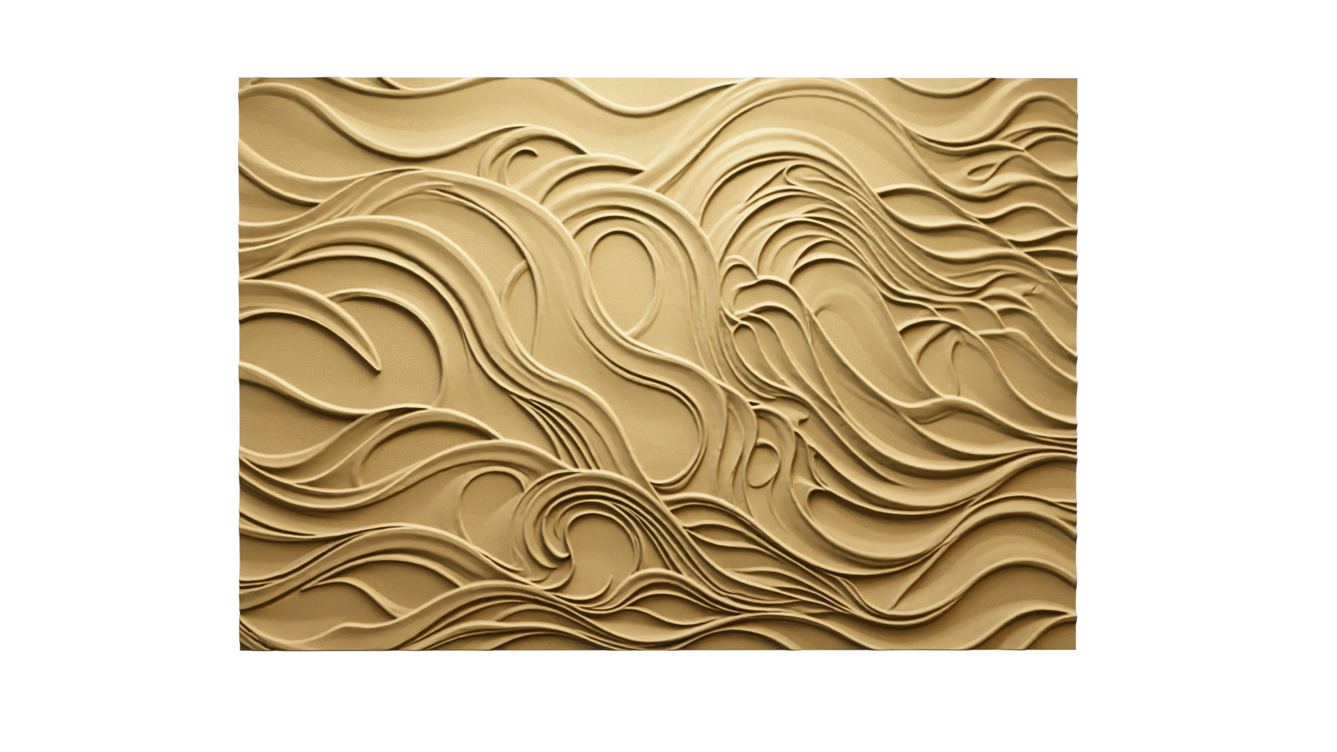 modern panel wall decor set relief stl mural CNC 182 3D model | CGTrader