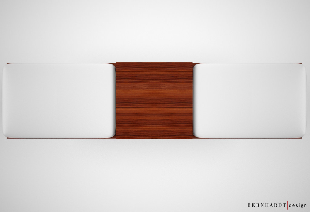 Bernhardt Design Argon bench 3D model | CGTrader