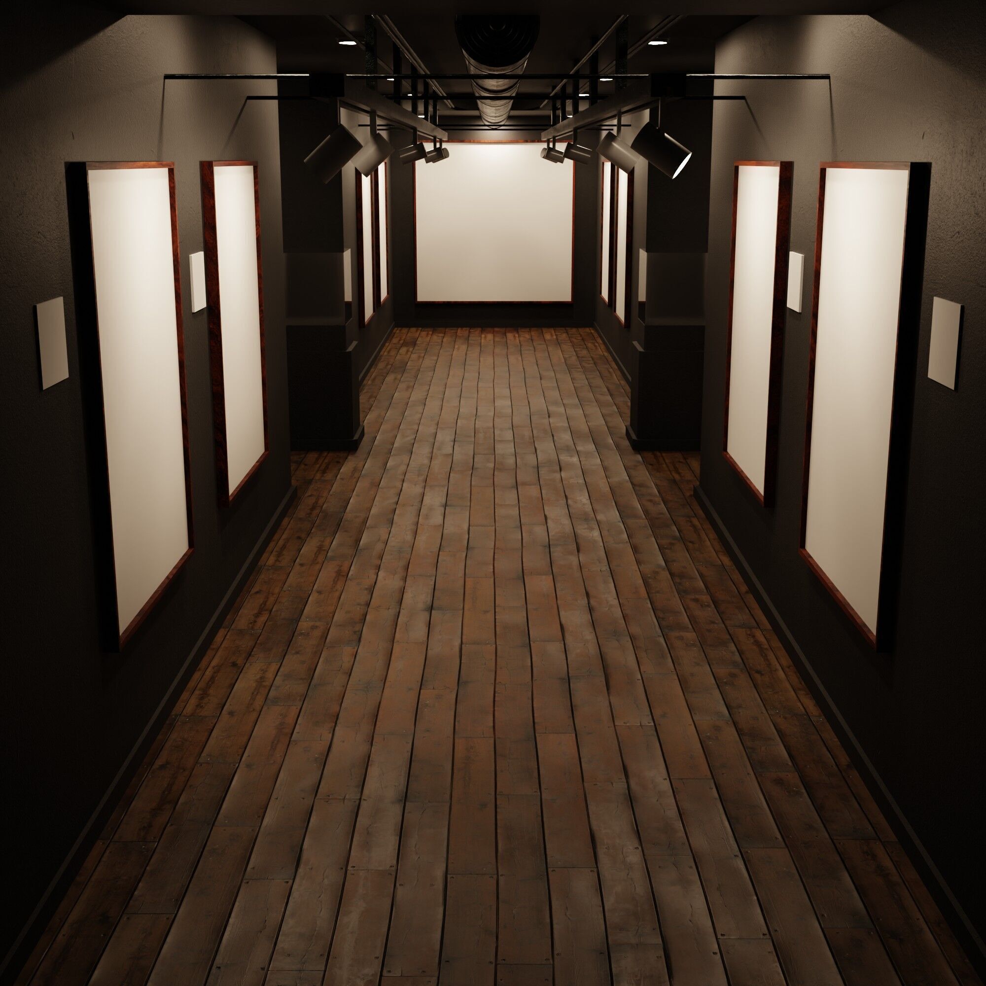 3D model VR Art Gallery VR / AR / low-poly | CGTrader