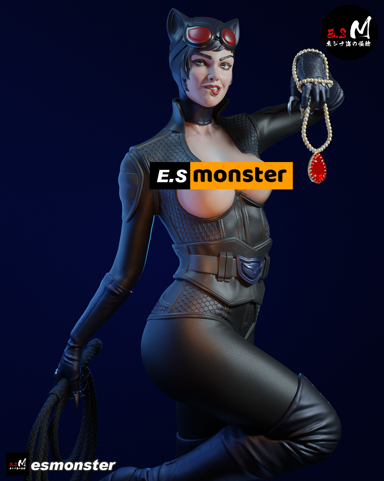 Catwoman with NSFW BY ESM 3D model 3D printable | CGTrader