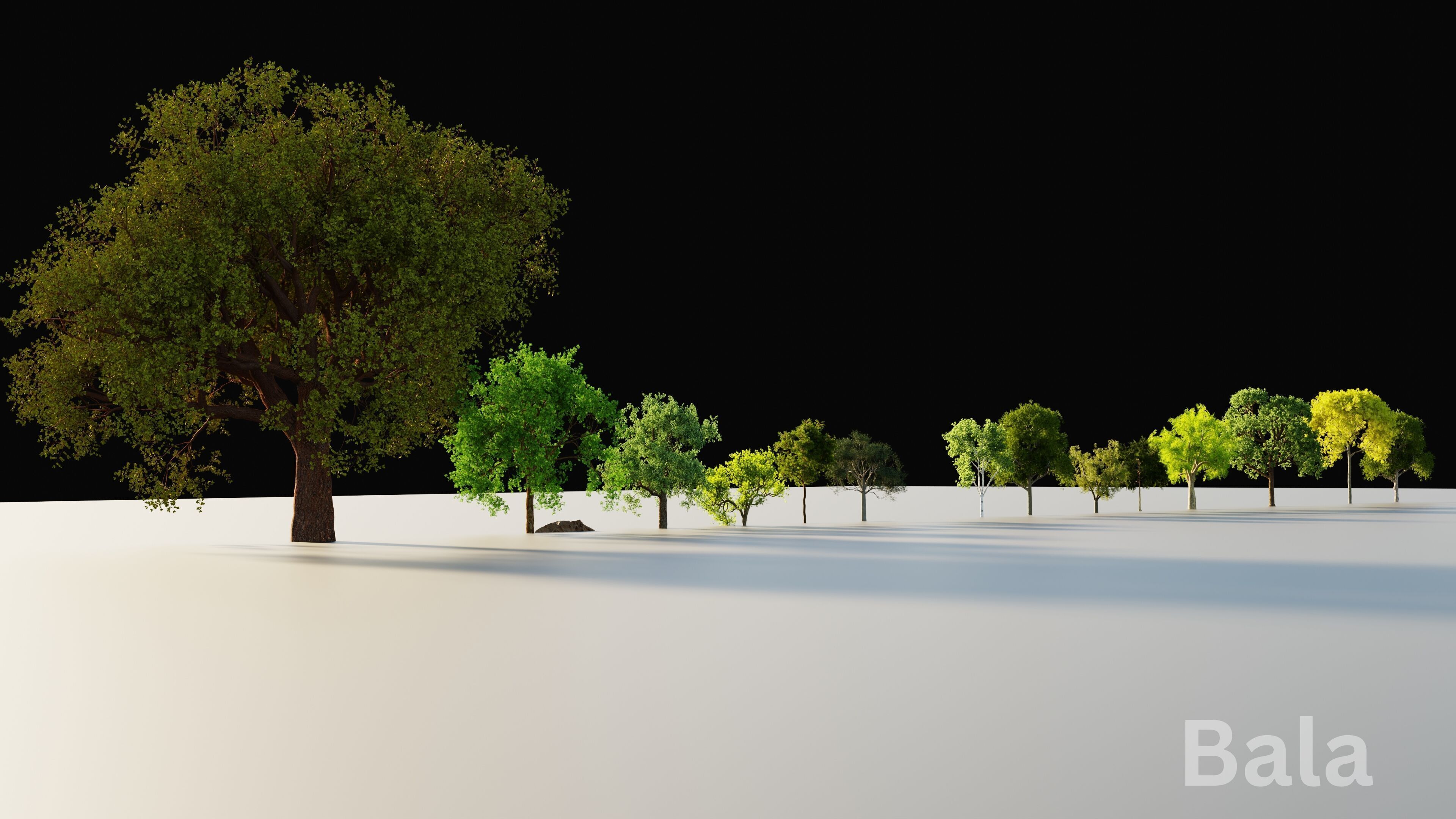 Grovescape - Free Forest Generator for Blender free 3D model | CGTrader