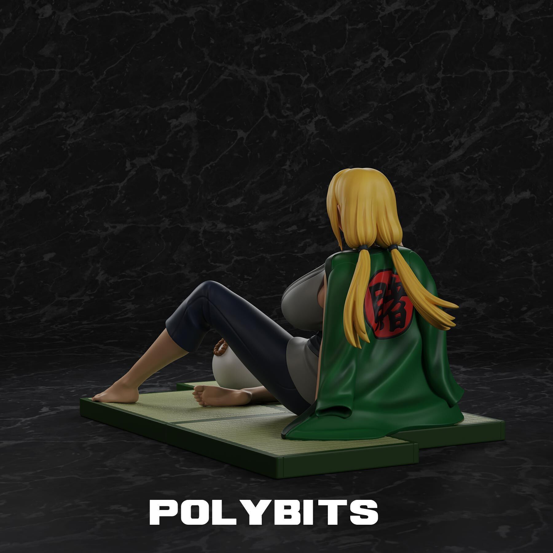 Tsunade Anime Figure 3D model 3D printable | CGTrader