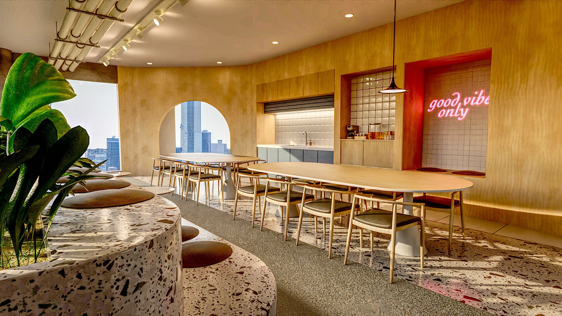 A Coworking Space 3D model | CGTrader