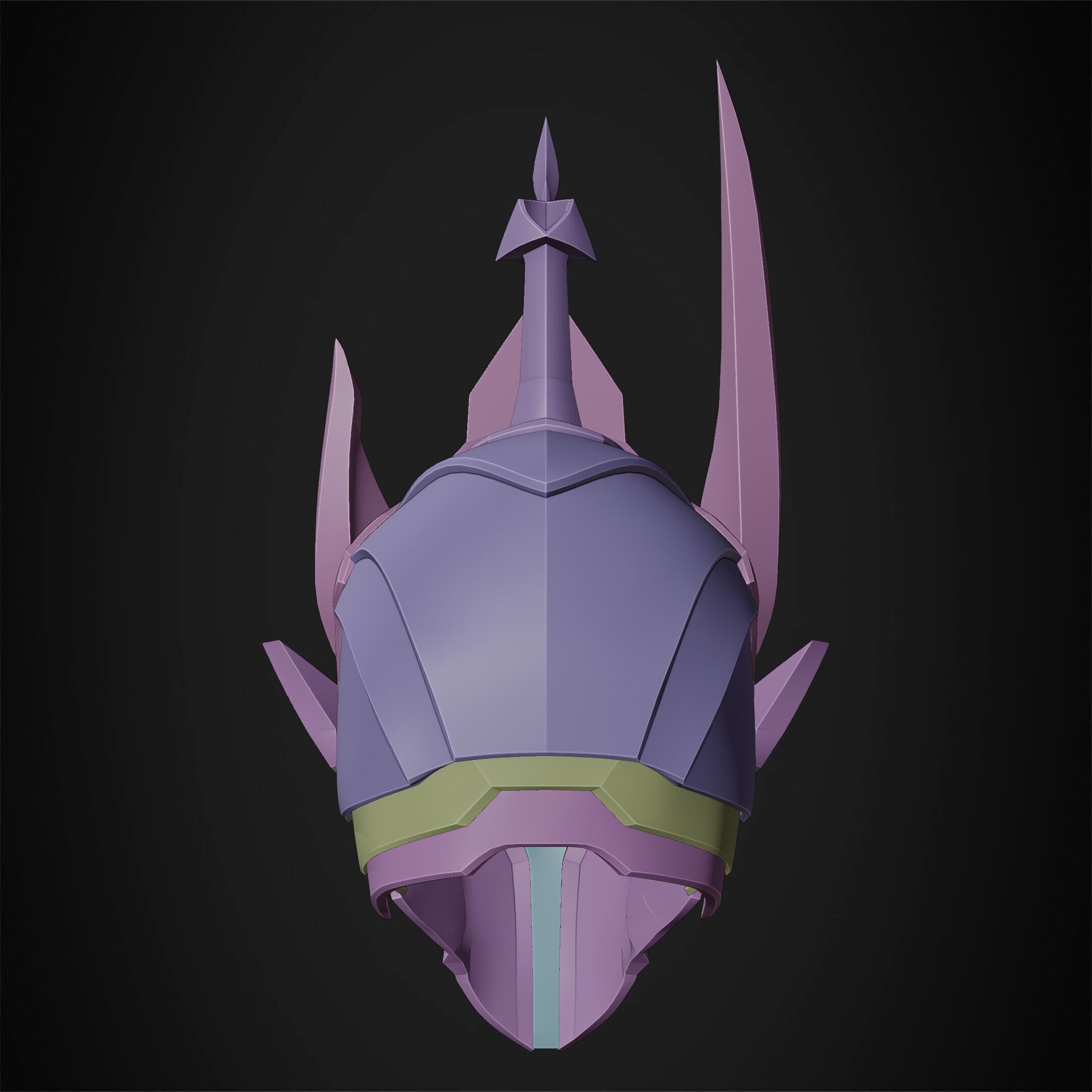 Solo Leveling Igris Helmet for Cosplay 3D model 3D printable | CGTrader