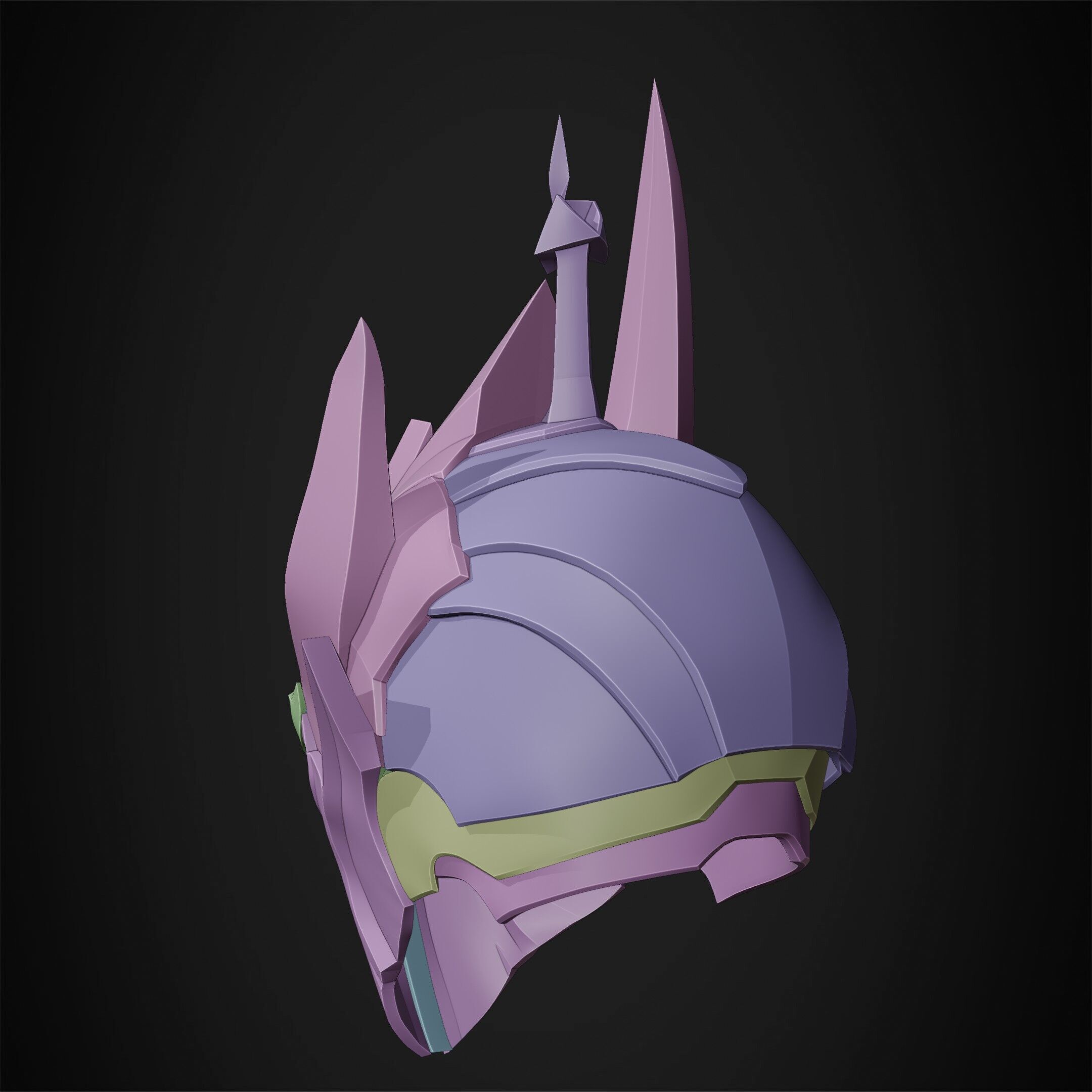 Solo Leveling Igris Helmet for Cosplay 3D model 3D printable | CGTrader