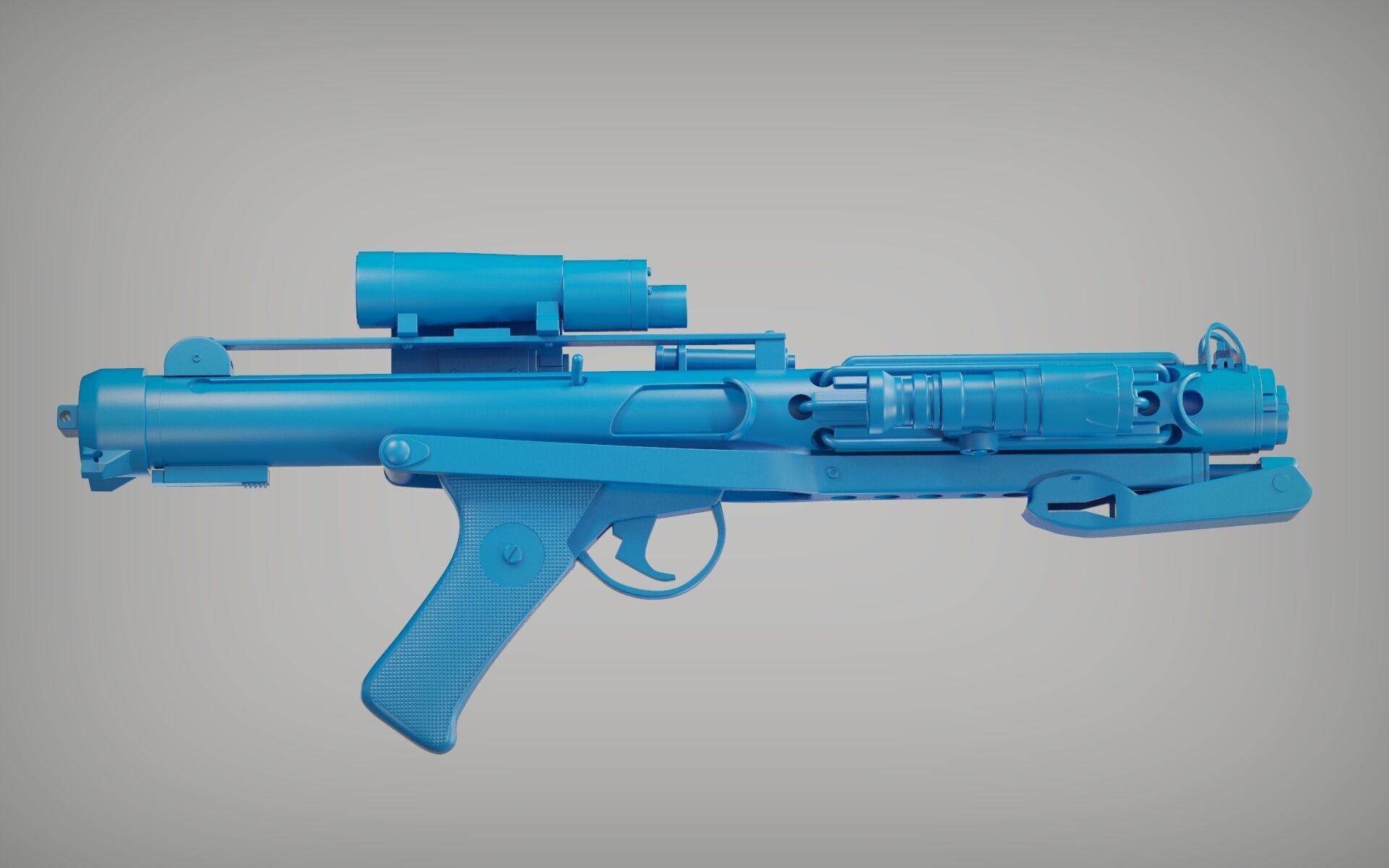 E-11 BLASTER FROM ROGUE ONE 1 to 1 Scale 3D model 3D printable | CGTrader