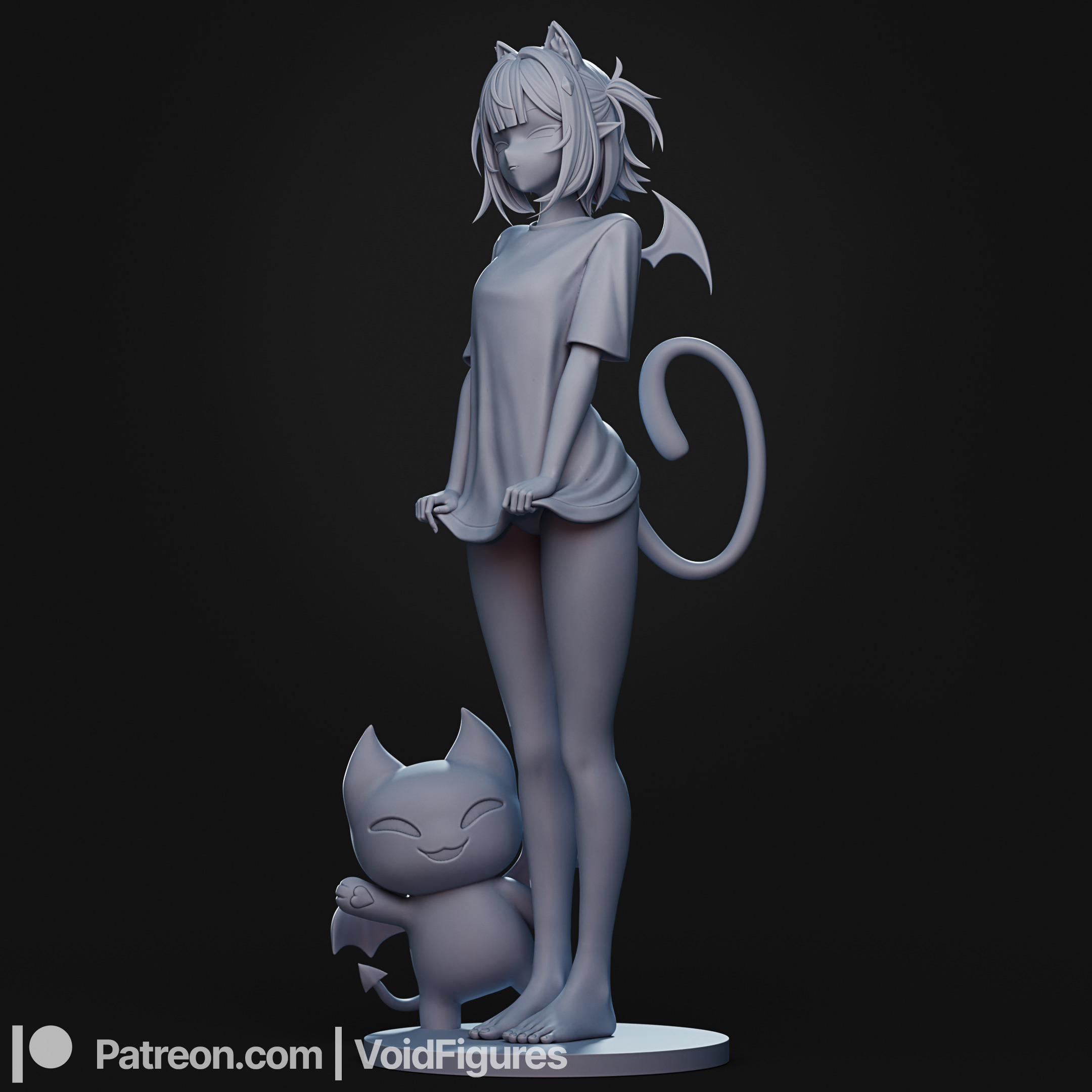 Camila Vtuber Figure 3D model 3D printable | CGTrader