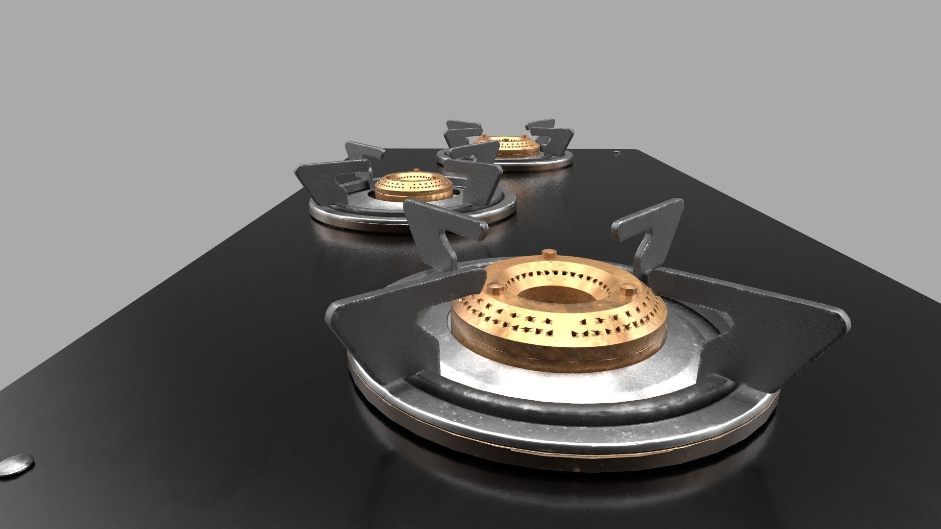 india Burner Gas Stove 3D model | CGTrader