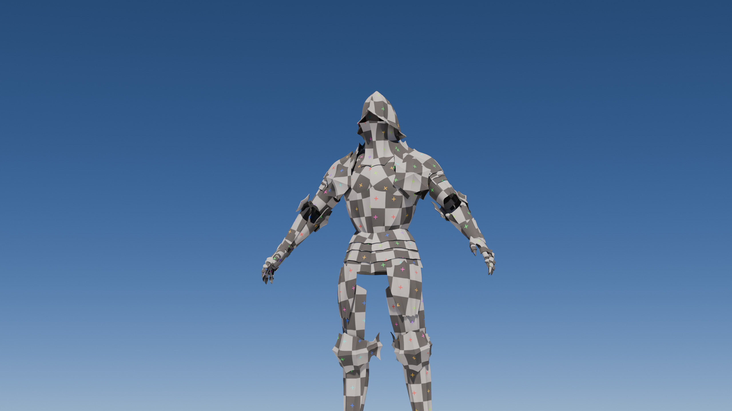 Gothic inspired fantasy armor base free 3D model | CGTrader