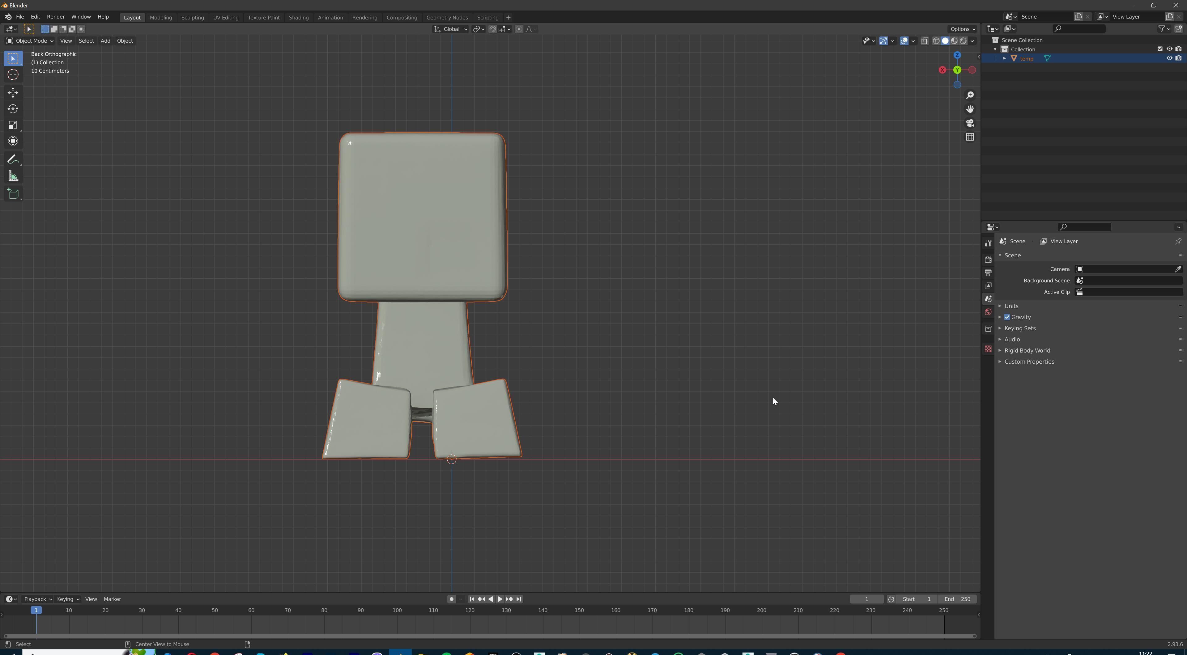 Minecraft-Inspired Stylized Blocky Creeper 3D model 3D printable | CGTrader