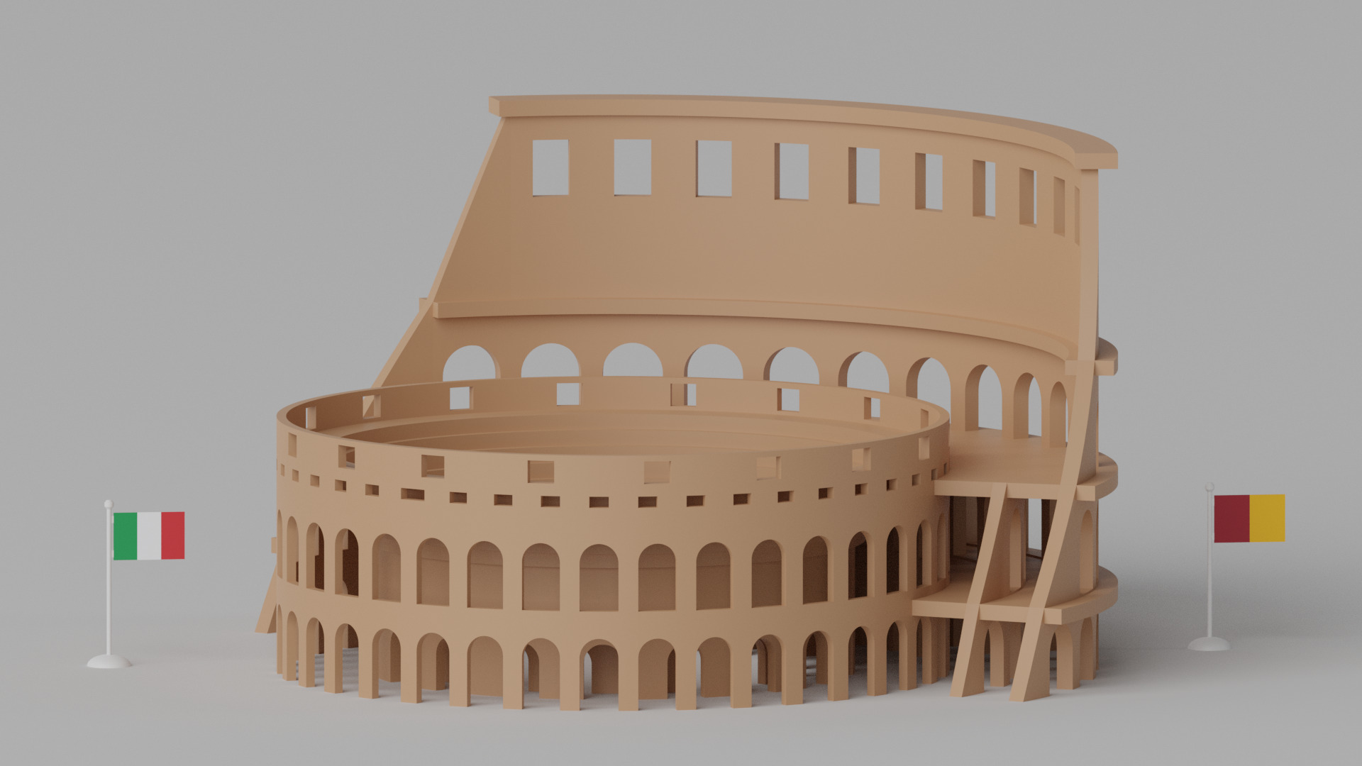 Roman Colosseum Rome Italy 3D model | CGTrader