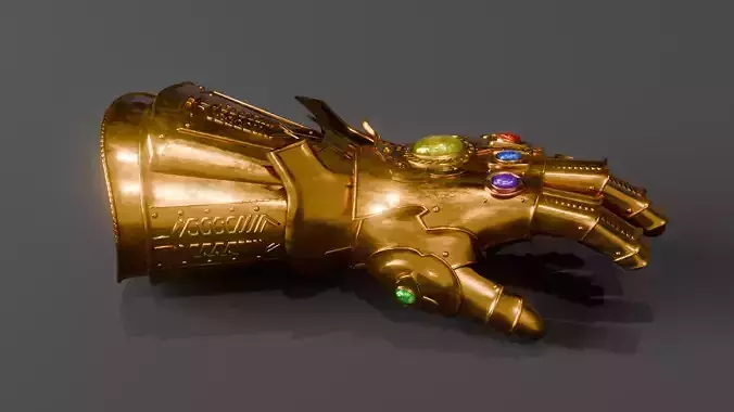 Infinity Gauntlet Cinematic 3D Fan Model Blender 3D model | CGTrader