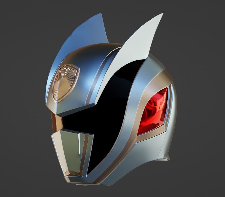 Power Rangers SPD Shadow Ranger Deka Master Helmet ver magnet 3D model ...