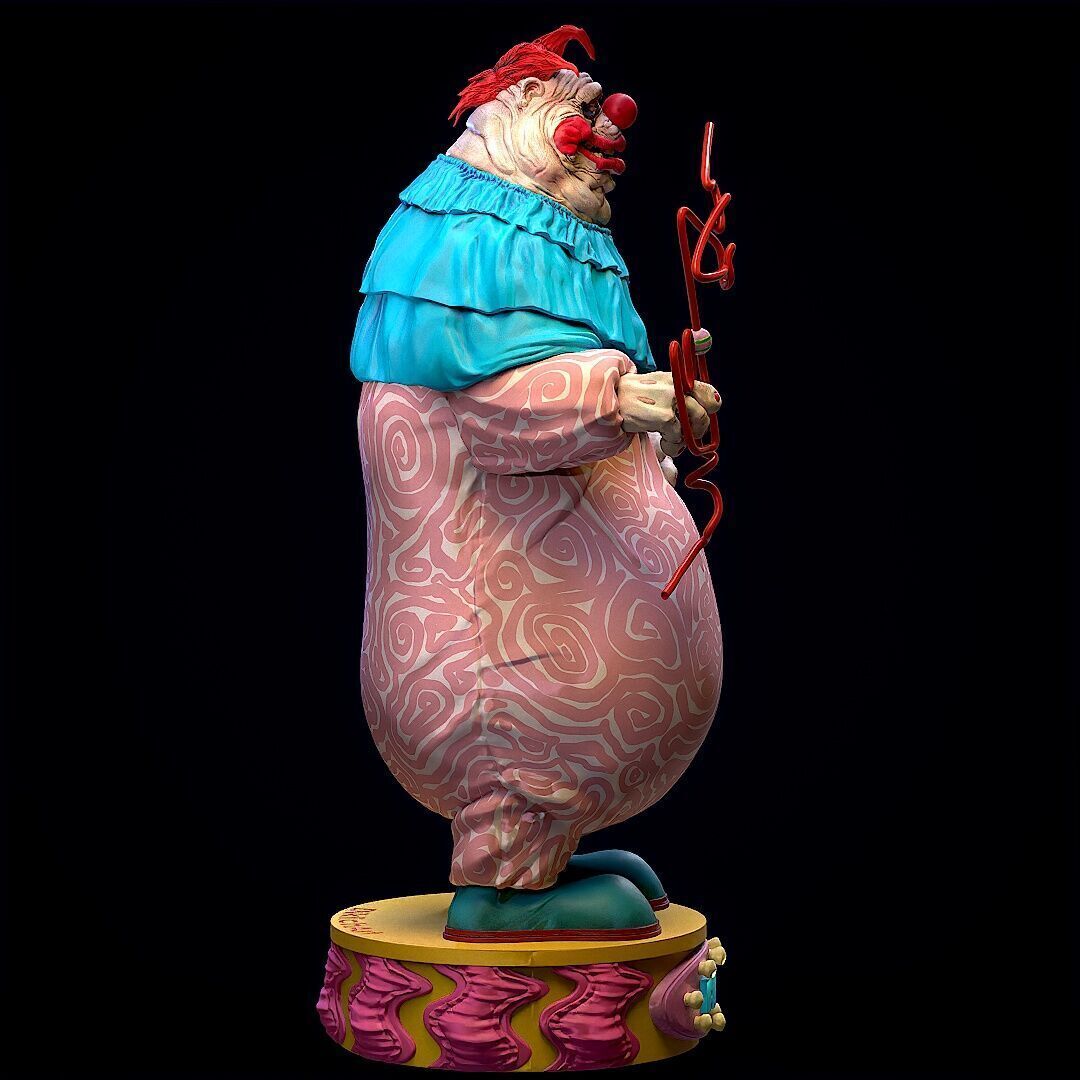 Fatso Killer Klown from outer space 3D model 3D printable | CGTrader