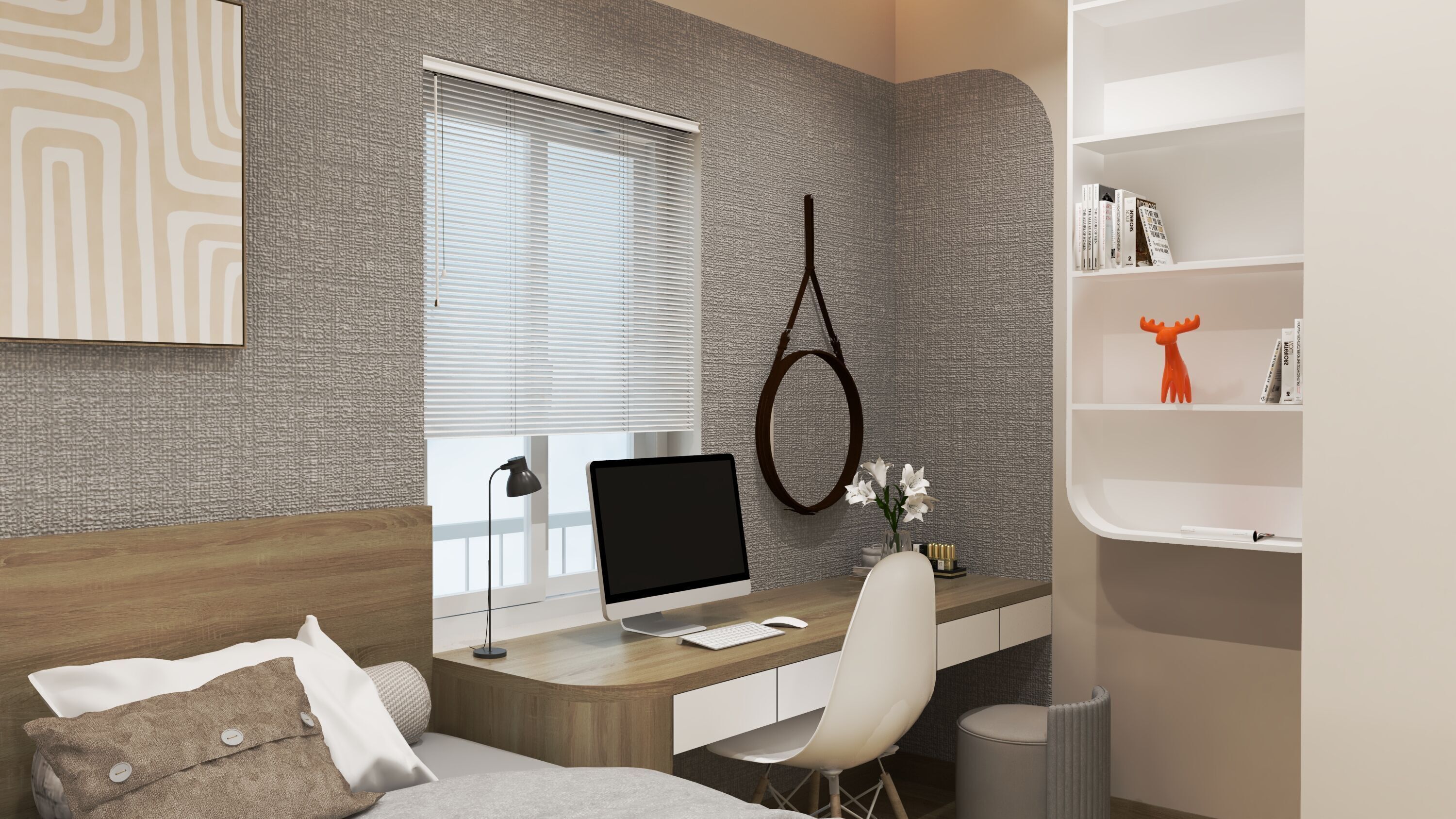 Bedroom Tuyen Beo engineer free 3D model | CGTrader