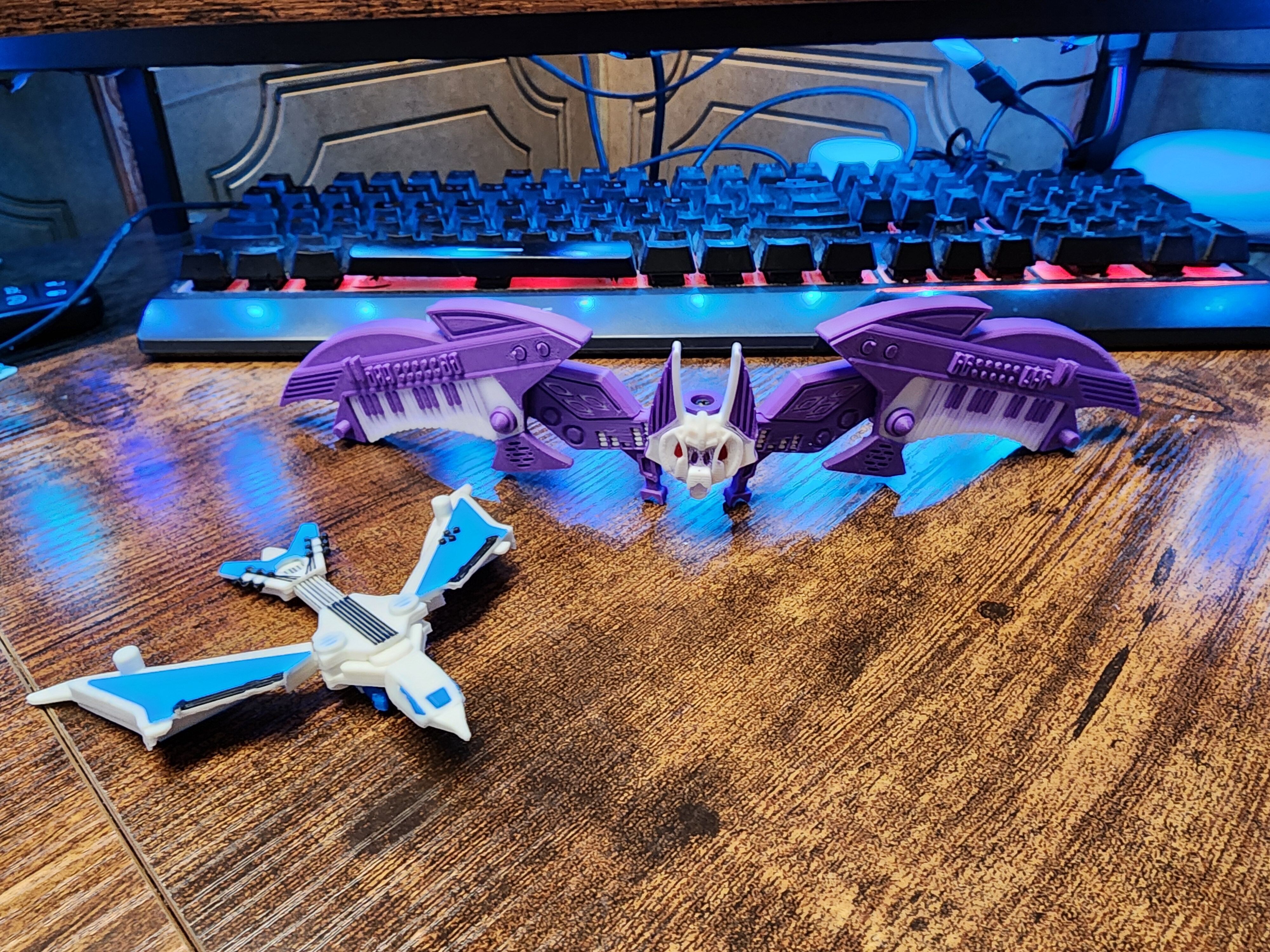 Transformers Animated Ratbat Keytar 3D model 3D printable | CGTrader