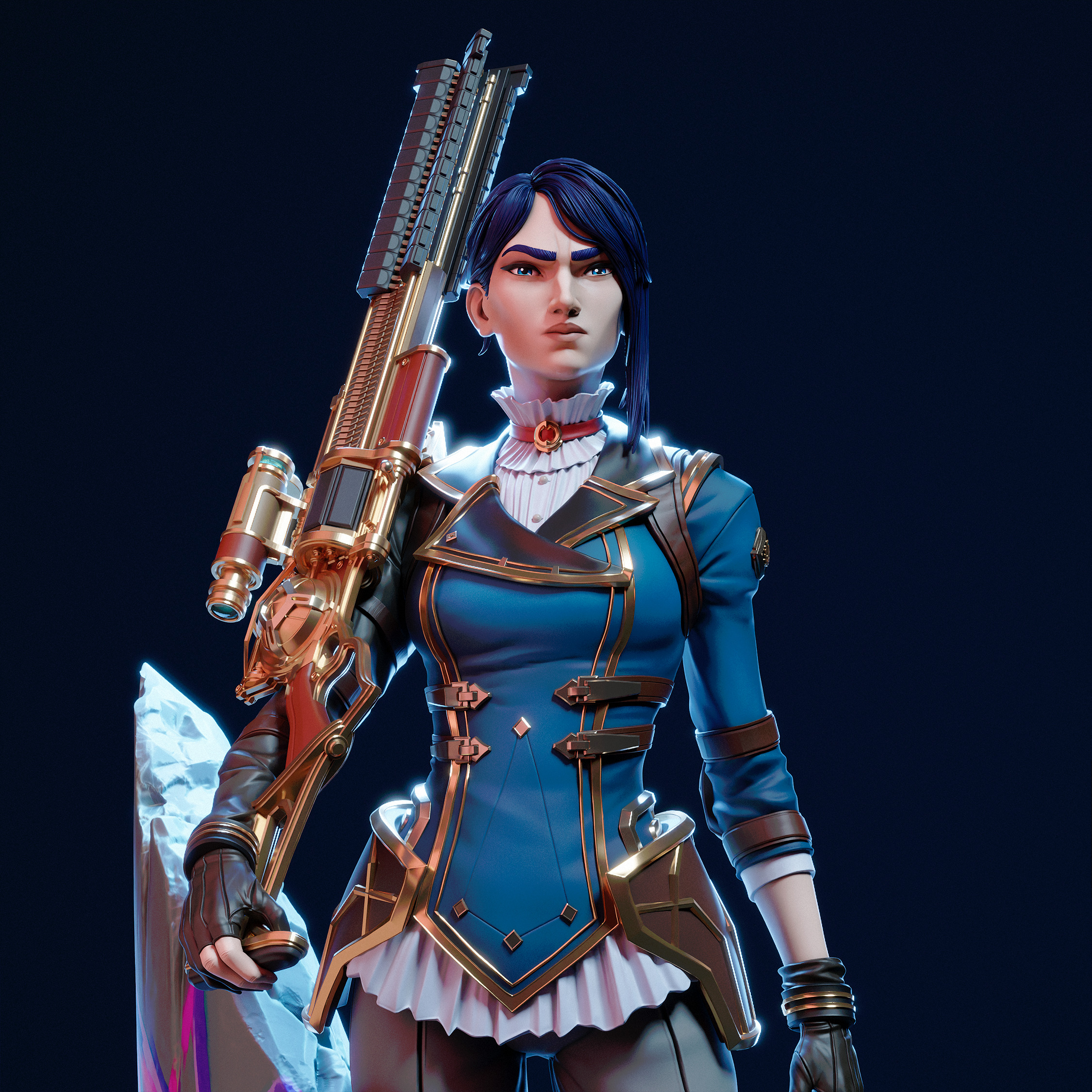 Caitlyn 3D Print 3D model 3D printable | CGTrader