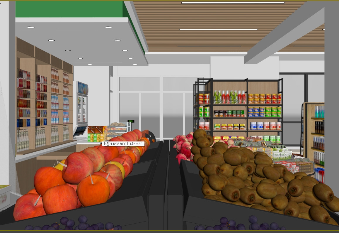 Modern Convenience Store 3D model | CGTrader