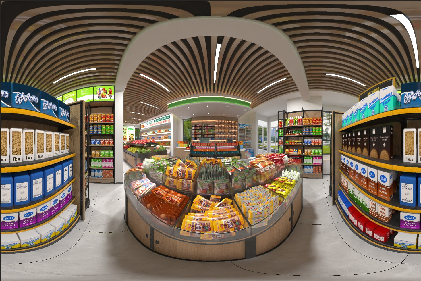 Modern Convenience Store 3D model | CGTrader