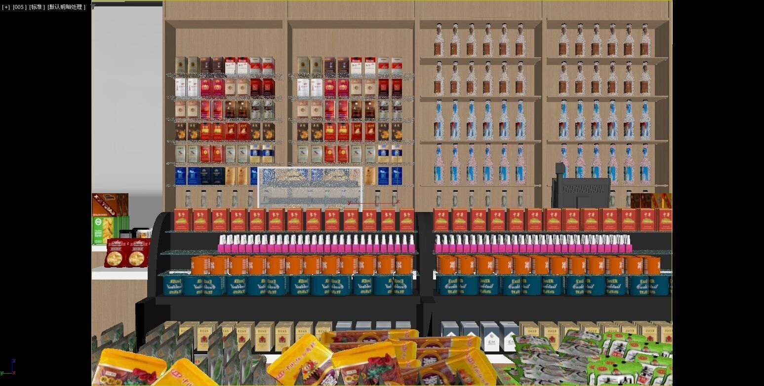 Modern Convenience Store 3D model | CGTrader