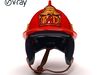 3D model Firefighter Helmet Model Pack with Realistic PBR Textures VR ...