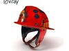 3D model Firefighter Helmet Model Pack with Realistic PBR Textures VR ...