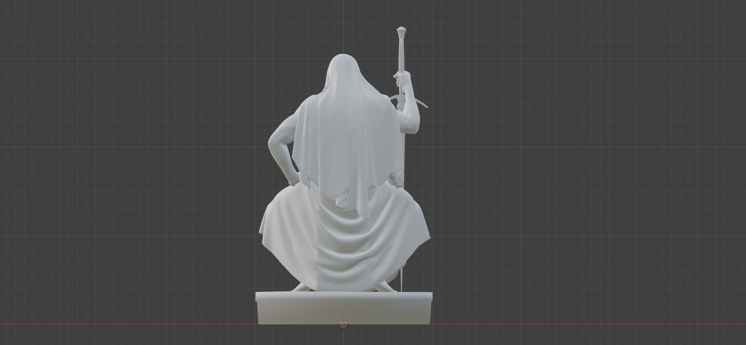 Elven Bridge Statue I - High Res 3D Print ready free 3D model 3D ...