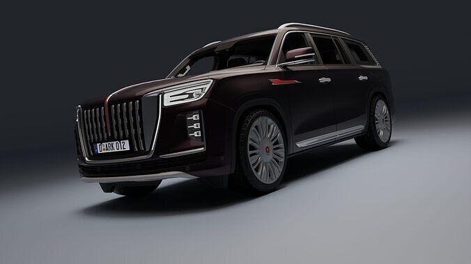 3D model Hongqi LS7 Guoyao VR / AR / low-poly | CGTrader