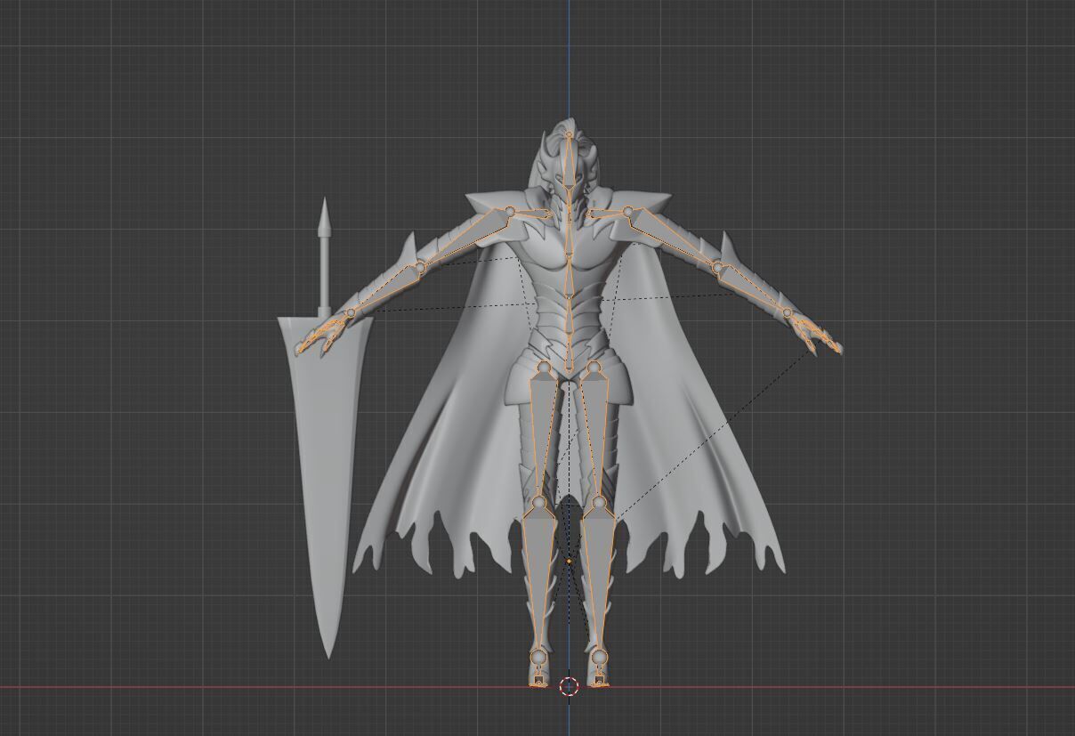 Igris - Solo leveling 3D model rigged | CGTrader