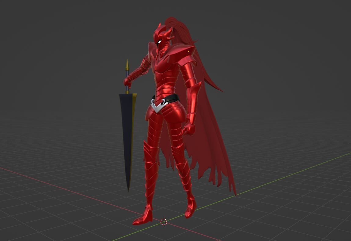 Igris - Solo leveling 3D model rigged | CGTrader