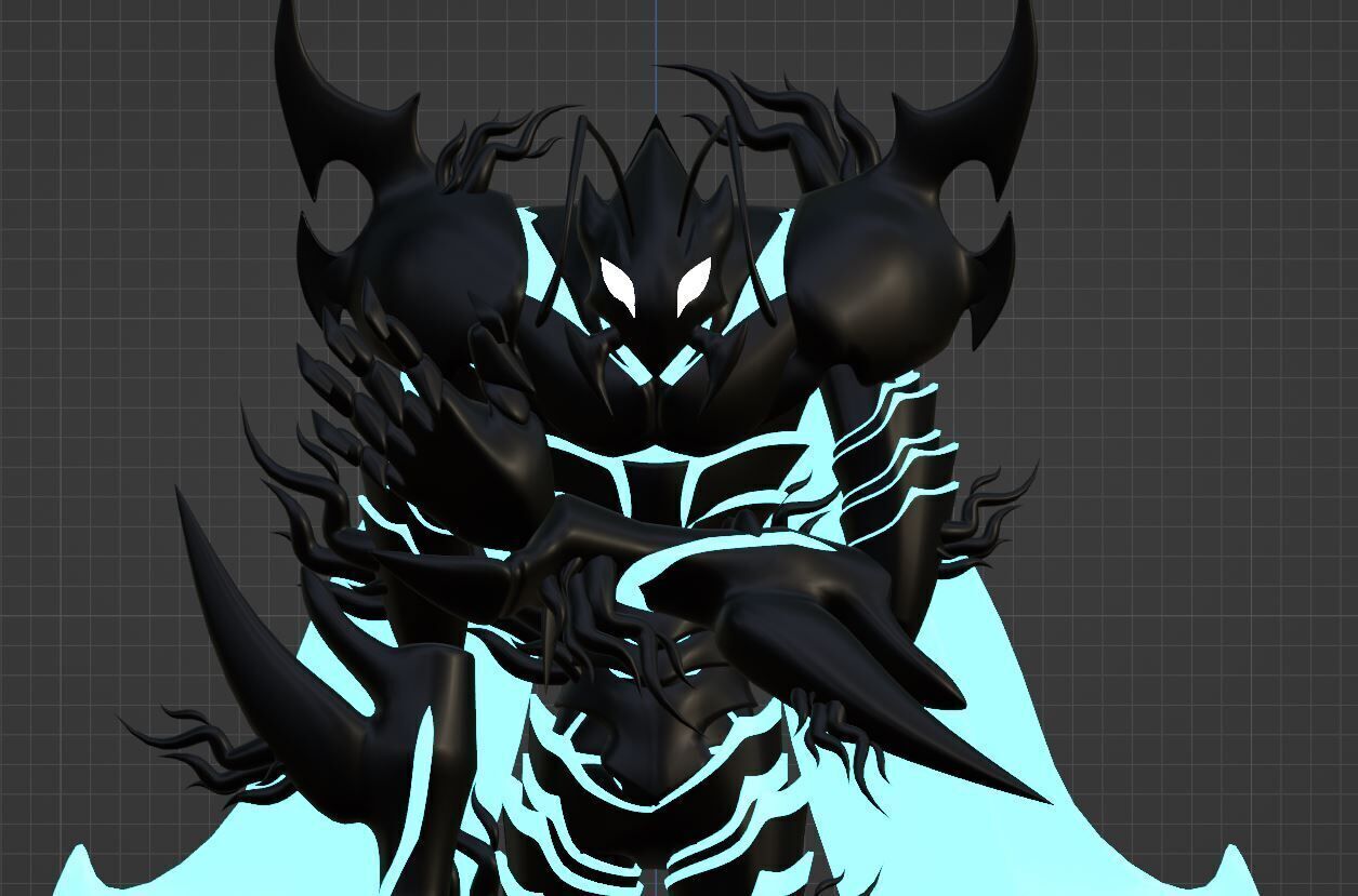 Beru Shadow - Solo leveling 3D model rigged | CGTrader