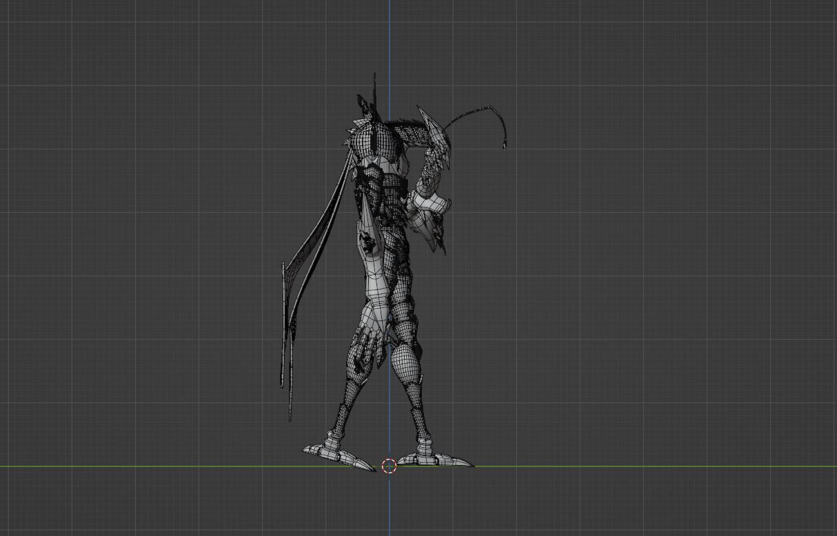 Beru Shadow - Solo leveling 3D model rigged | CGTrader