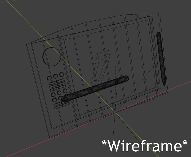 L-Poly tablet black free VR / AR / low-poly 3D model | CGTrader