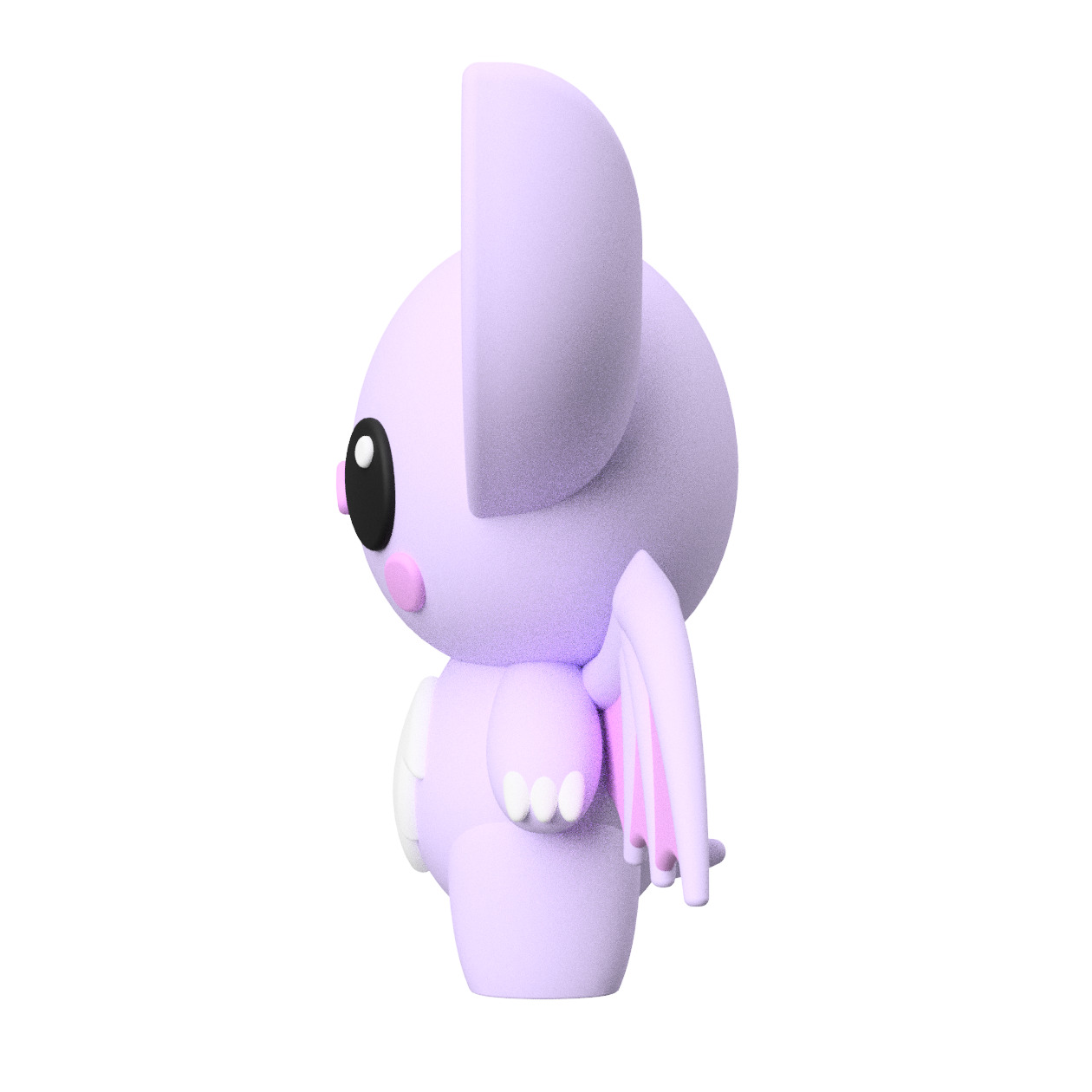 Cute Cryptid Vampire Bat 3D Printable Figure Bat Monster 3D model 3D ...