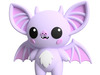 Cute Cryptid Vampire Bat 3D Printable Figure Bat Monster 3D model 3D ...