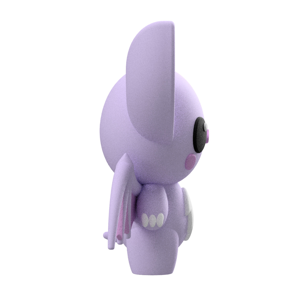 Cute Cryptid Vampire Bat 3D Printable Figure Bat Monster 3D model 3D ...