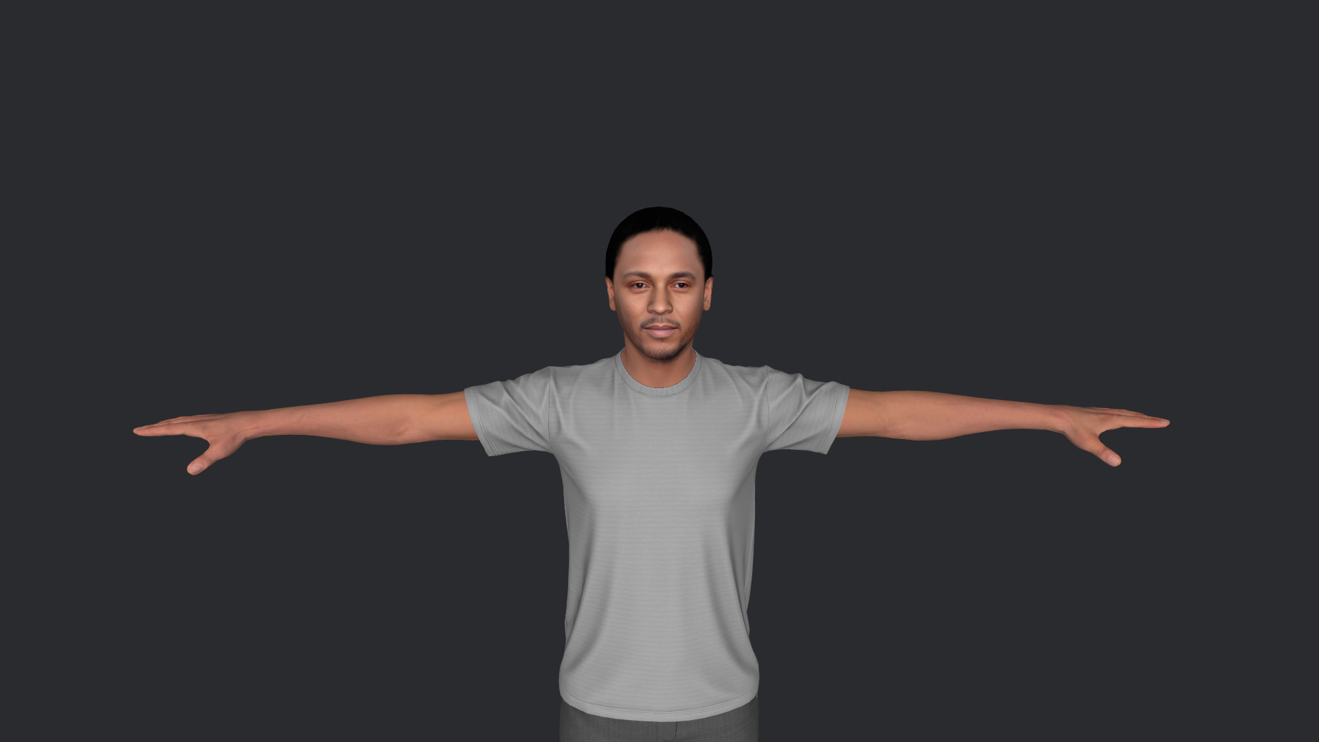 Kendrick Lamar Hyper Realistic Full Body Rigged 3D Character 3D model ...