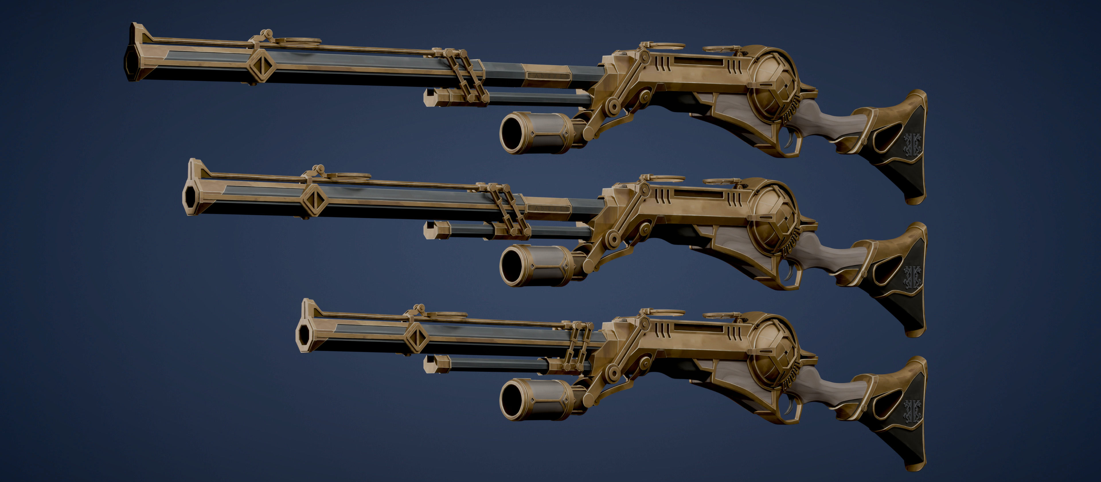Caitlyn Sniper Rifle Arcane Season 2 3D Model 3D model 3D printable ...