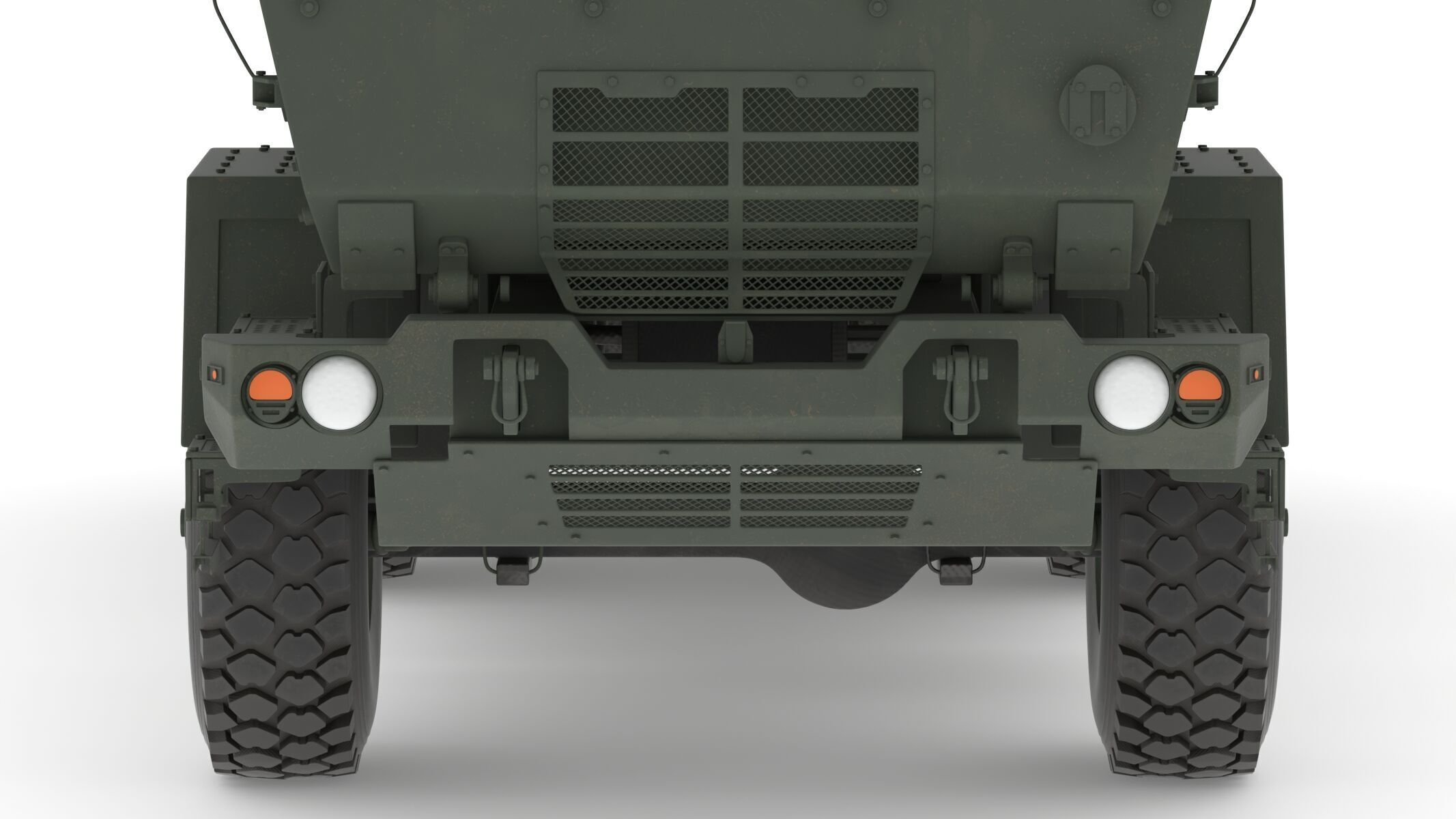 M142 High Mobility Artillery Rocket System HIMARS PBR Texture 3D model ...