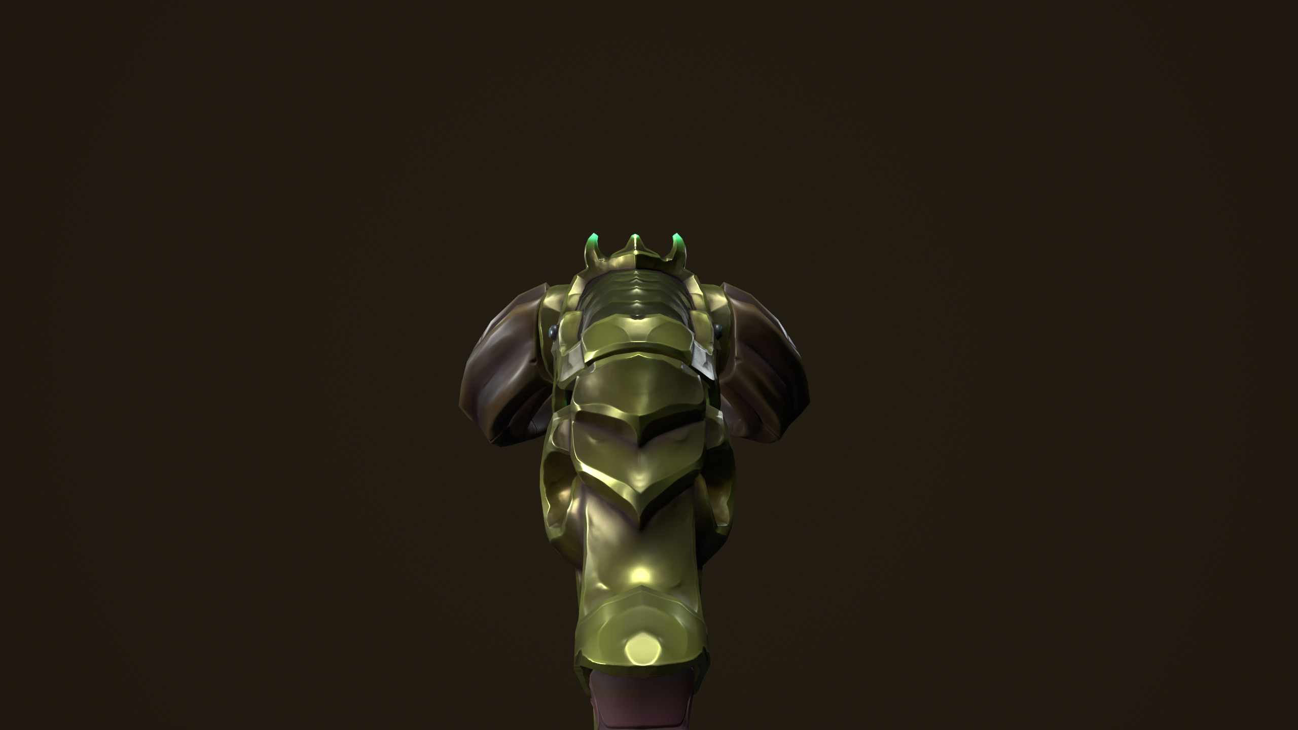 3D model Modular stylized bull rifle shotgun revolver VR / AR / low ...