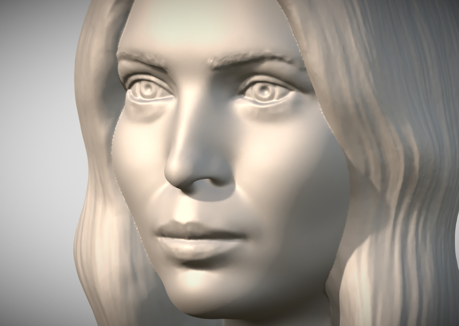 Ivanka Trump bust 3D model 3D printable | CGTrader