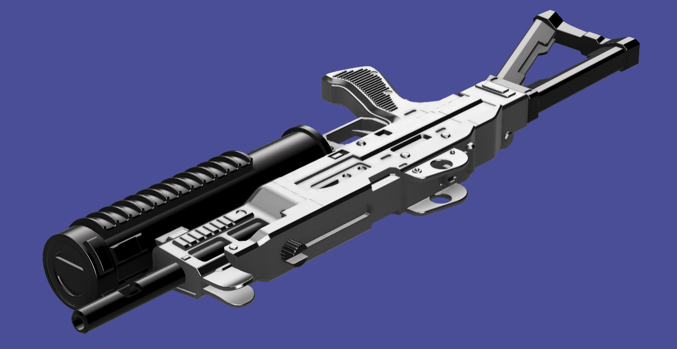 Helldivers 2 - STA-11 SMG for cosplay 3D model 3D printable | CGTrader